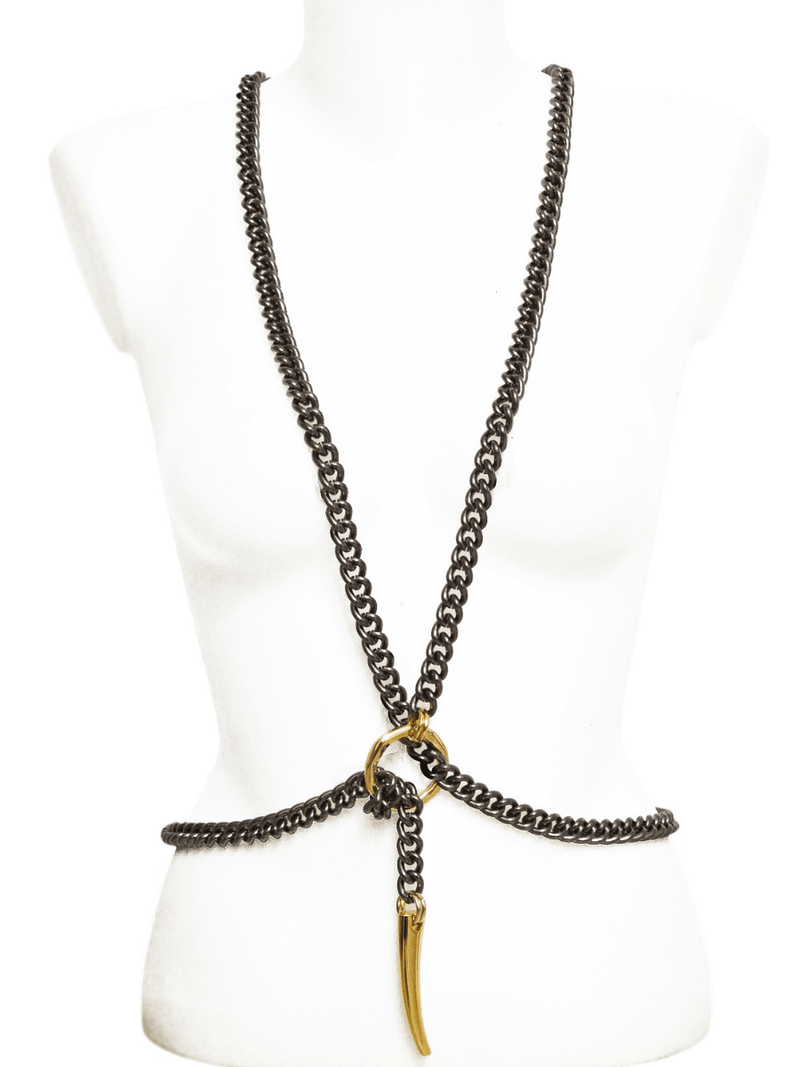 Statement Body Chains | Body Necklaces | Harnesses | FINERBLACK ...