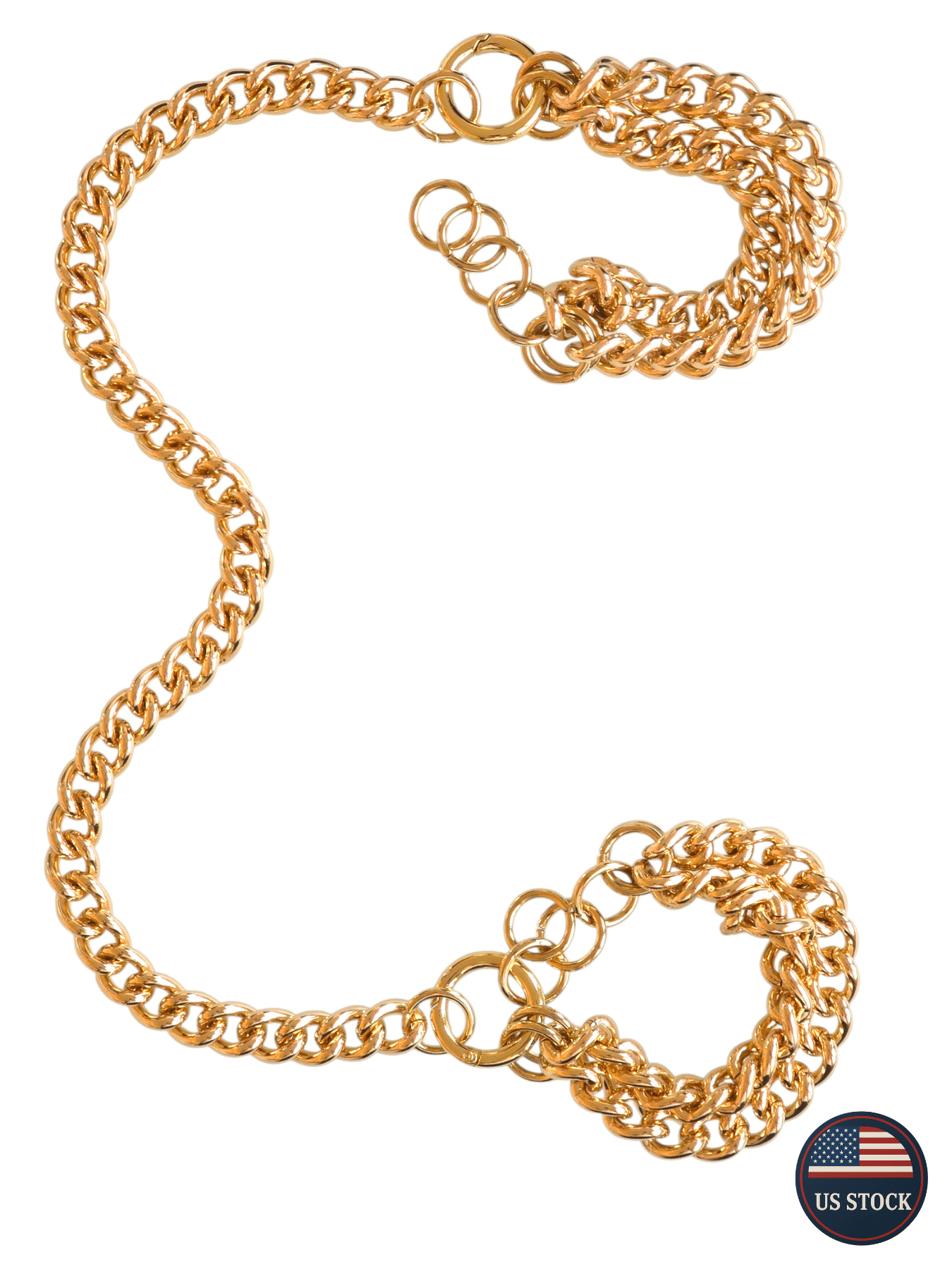 Chunky Chain Cuffs with Detachable Chain – Statement Jewelry, U.S ...