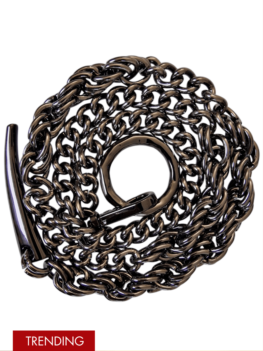 Sexy Chunky Y Chain Necklace, Elegant Bdsm Collar – Finerblack Jewelry