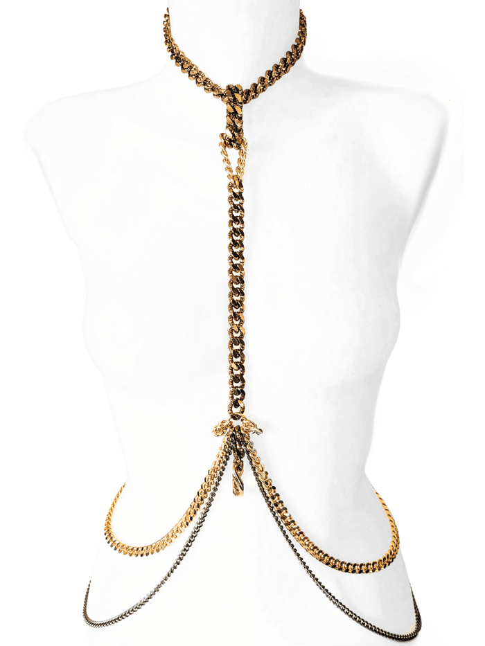 Statement Body Chains | Body Necklaces | Harnesses | FINERBLACK ...